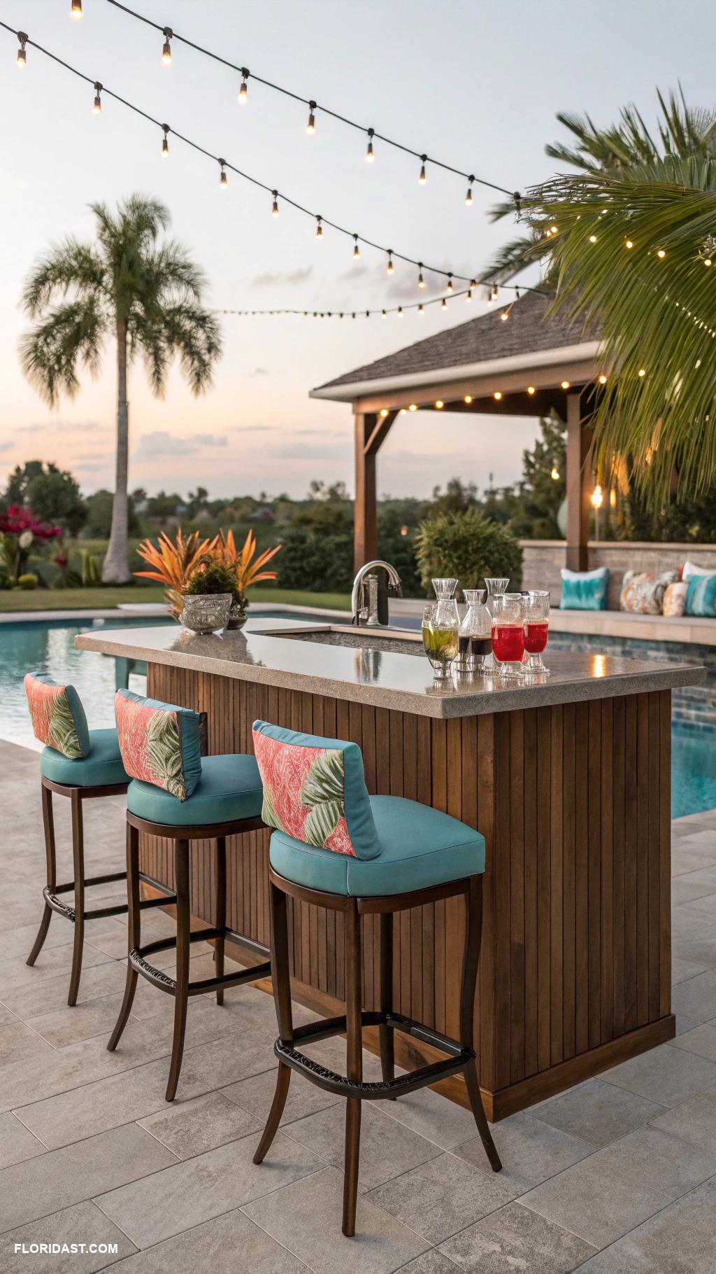 10 Sun-Kissed Backyard Pool House Ideas for Florida