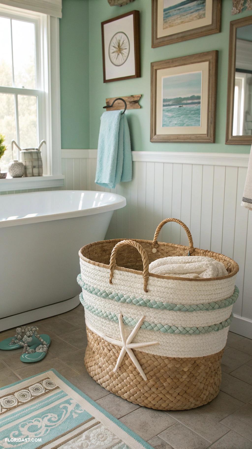 10 Coastal Farmhouse Bathroom Decor Ideas